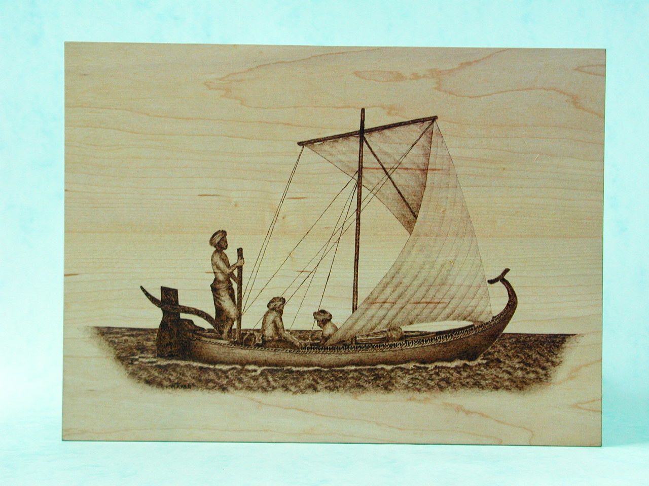 Pyrography Boats – Creativity Maldives