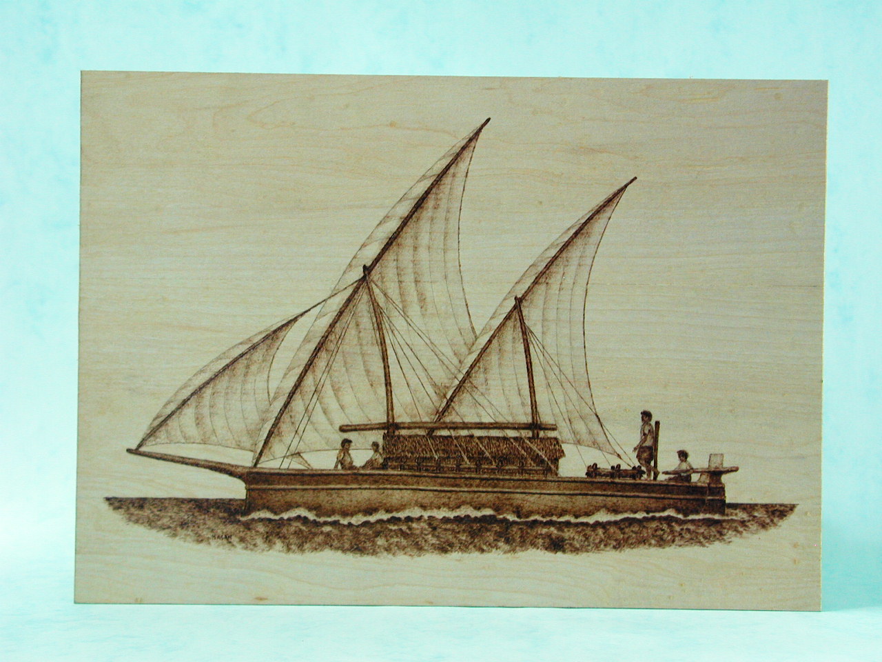 Pyrography Boats – Creativity Maldives