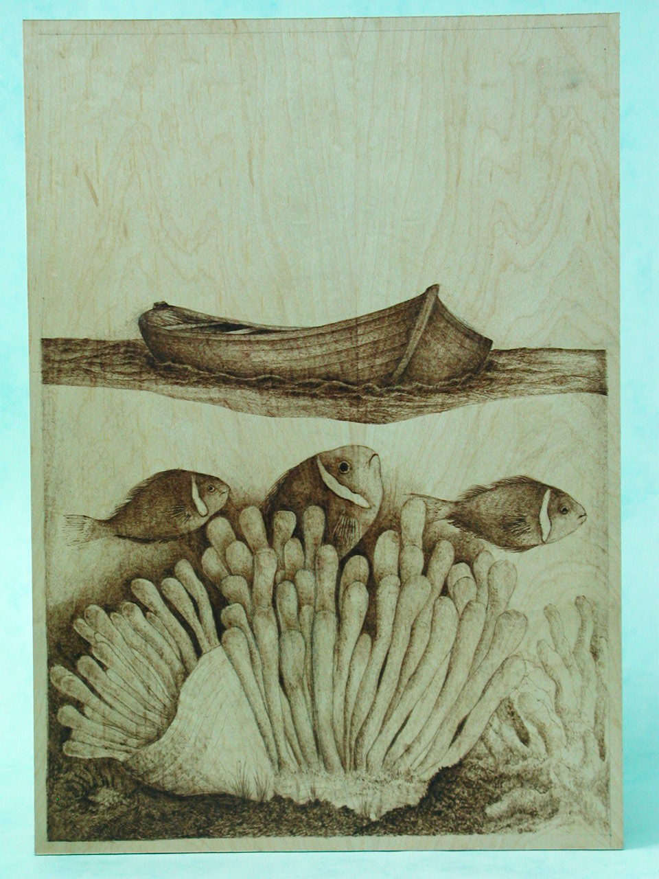 Pyrography Boats – Creativity Maldives