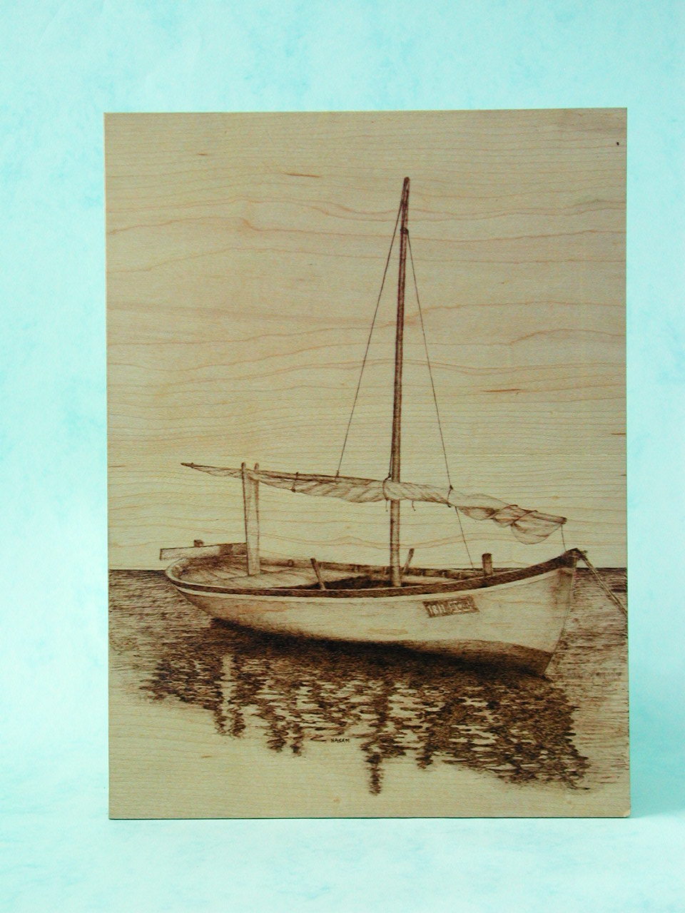 Pyrography Boats – Creativity Maldives